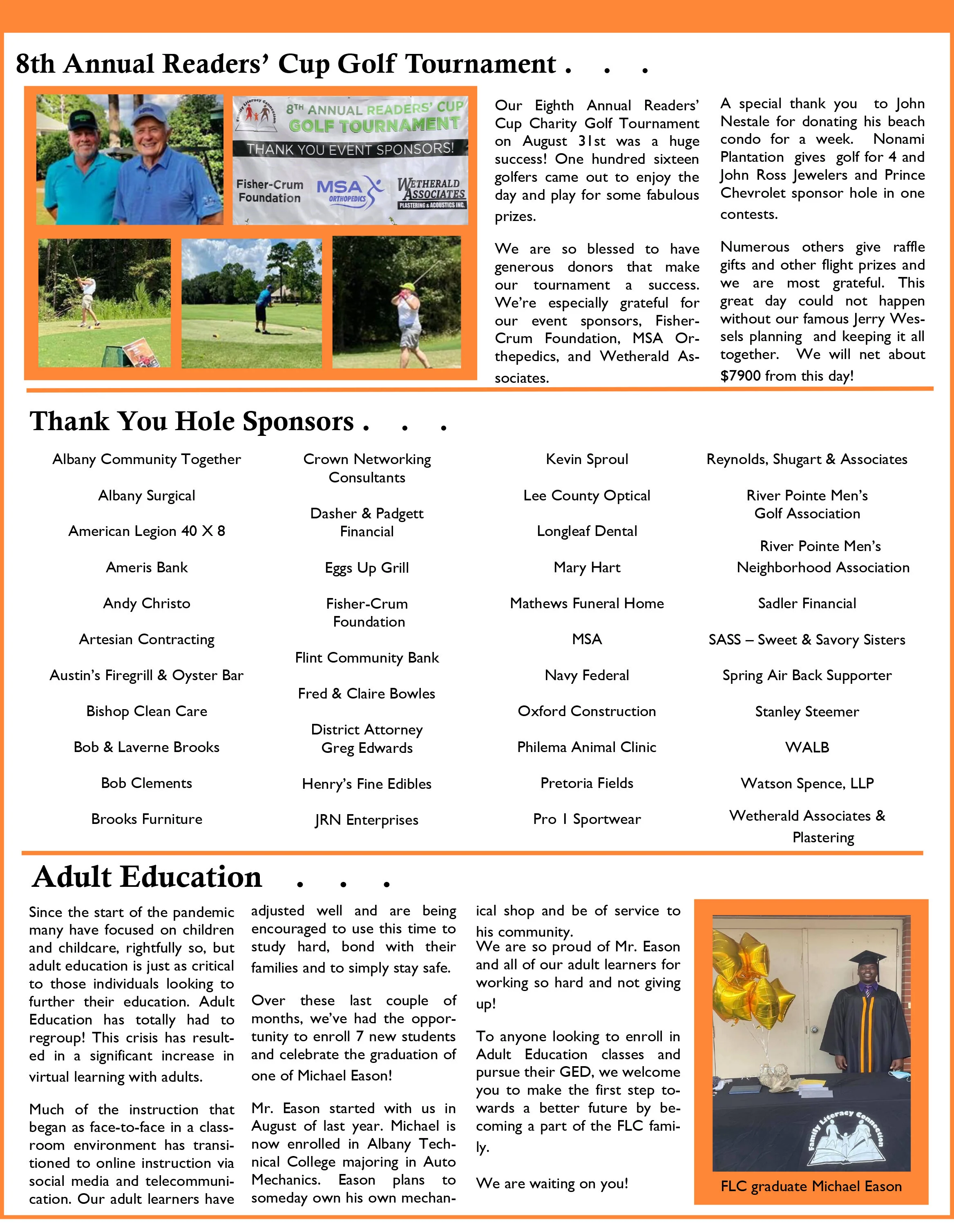 Newsletters — Family Literacy Connection