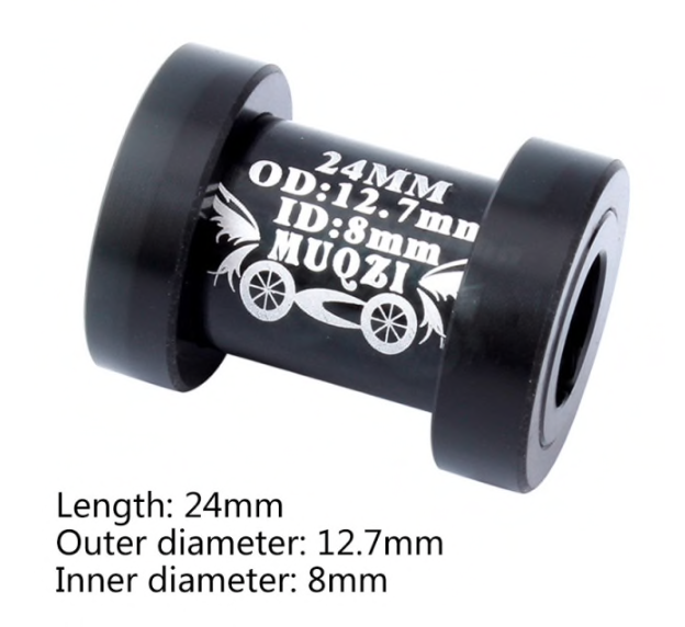 1/2" Shock Mount Kit — Tasman Bikes