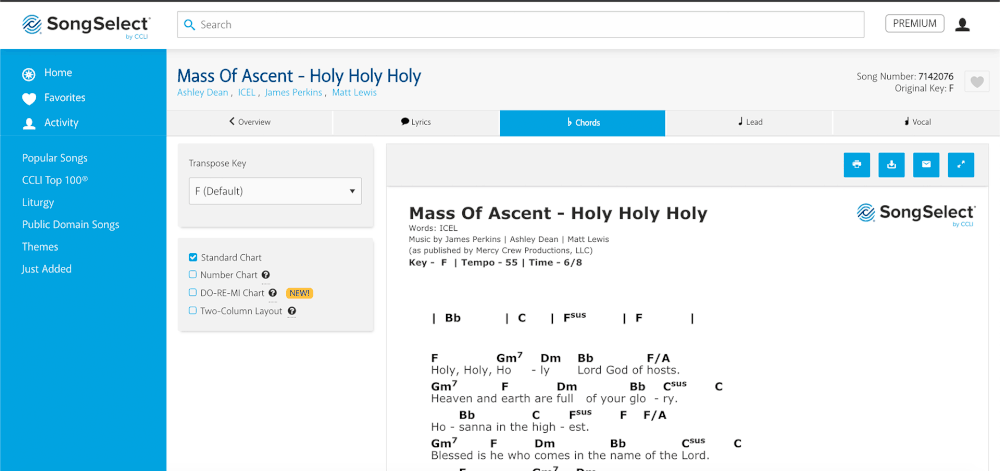 Mass Settings — Liturgy Resources