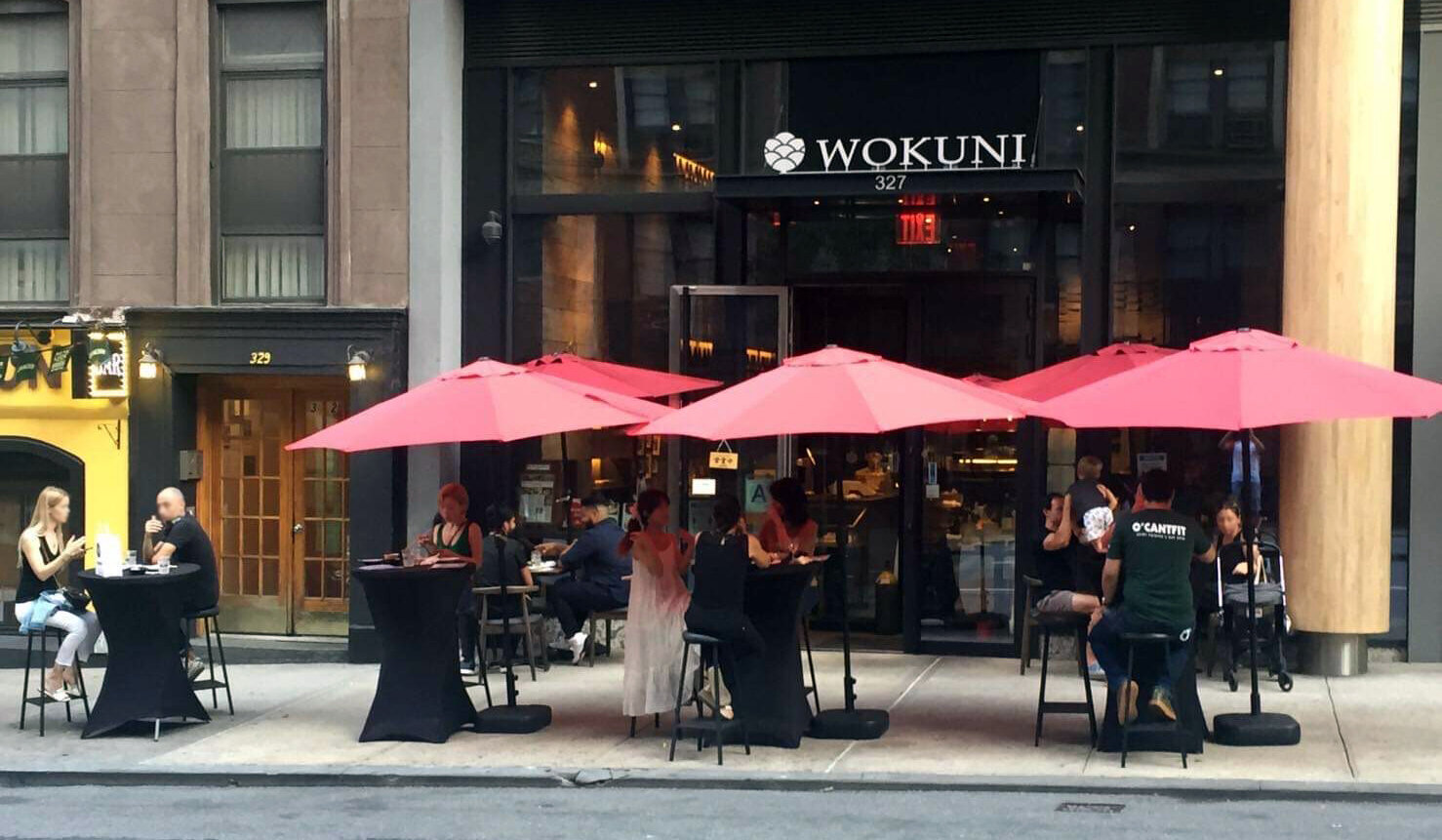 Outdoor Seating Now Available — Wokuni Restaurant