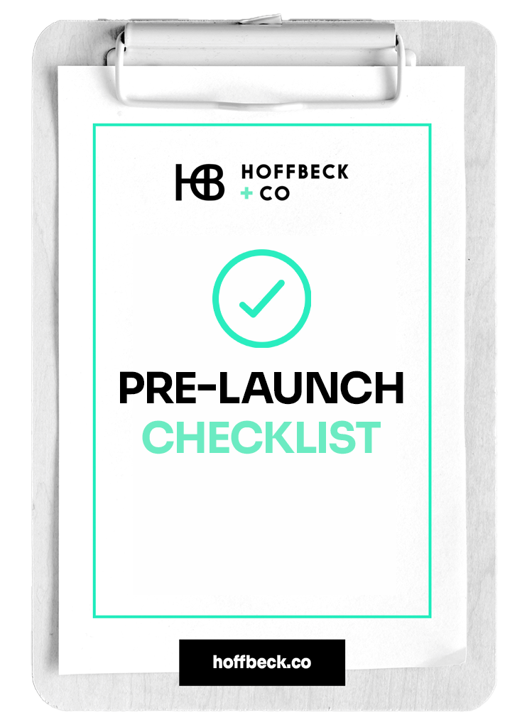 The Essential 10 Step Website Pre-Launch Checklist | Hoffbeck + Co