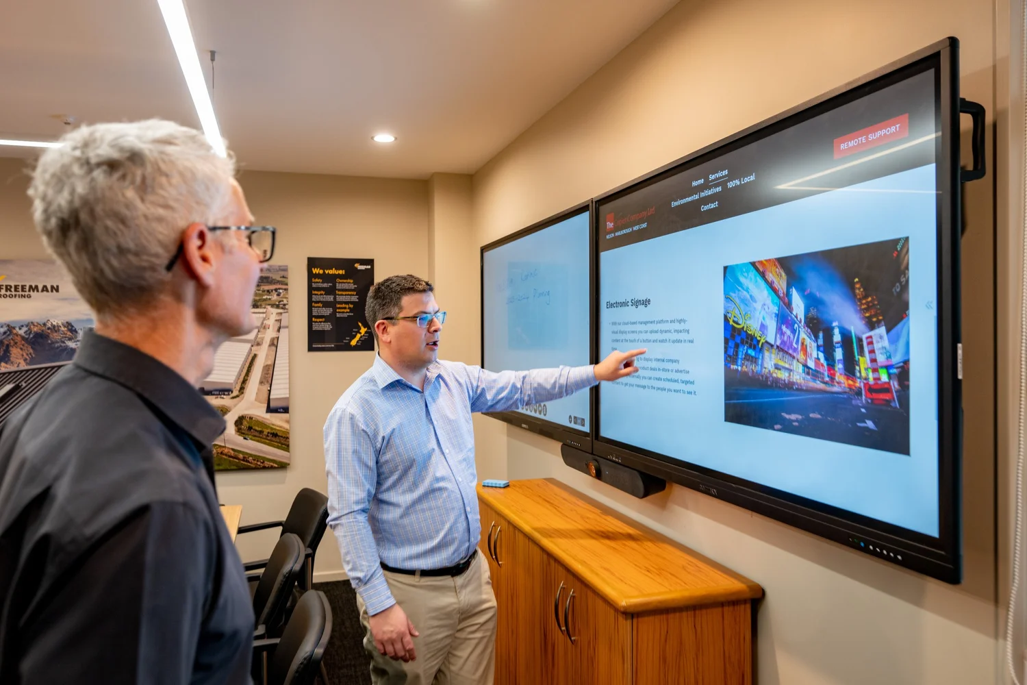 Meeting Rooms and Digital Displays — TCC Technologies - Smart Workplace ...