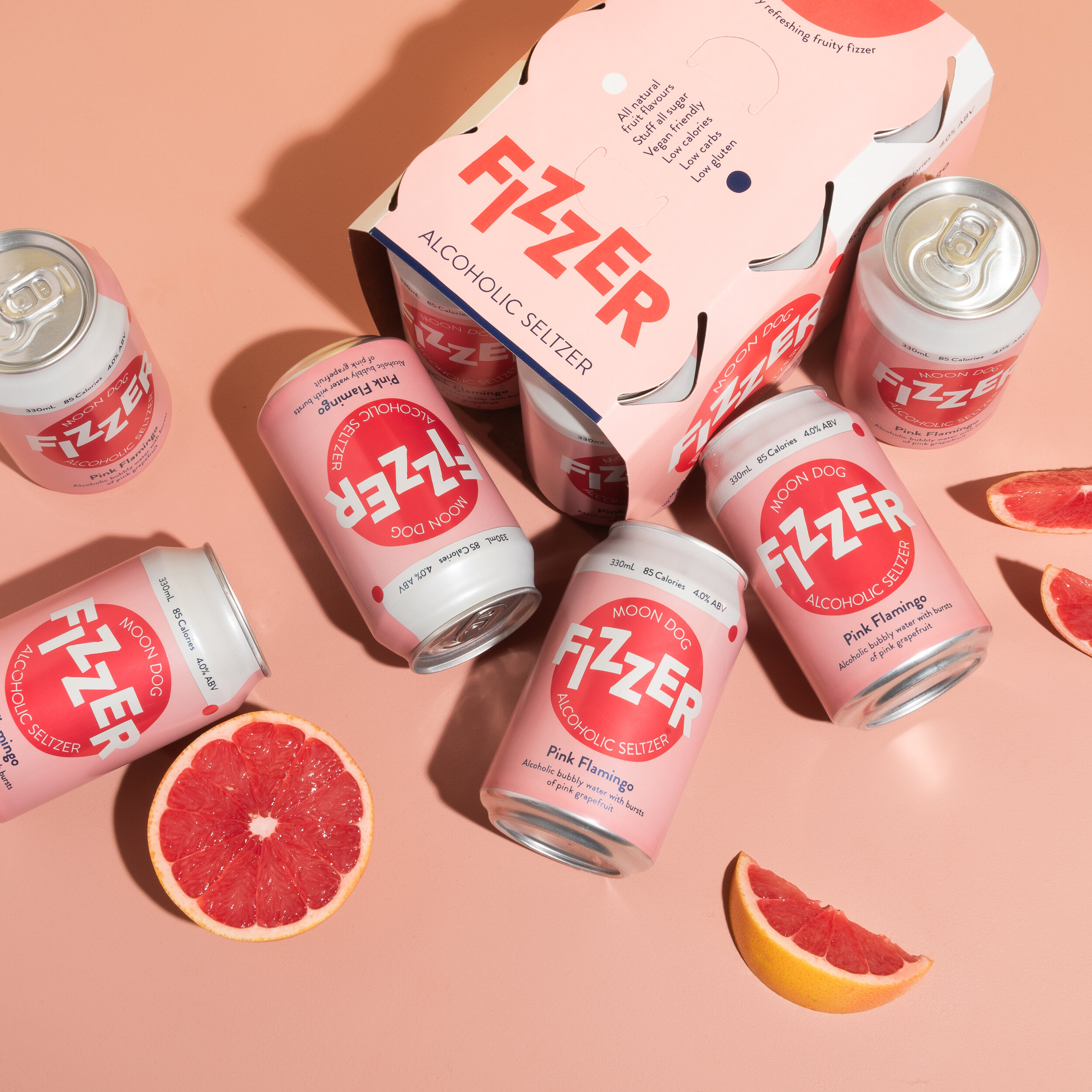 Moon Dog Fizzer Alcoholic Seltzer