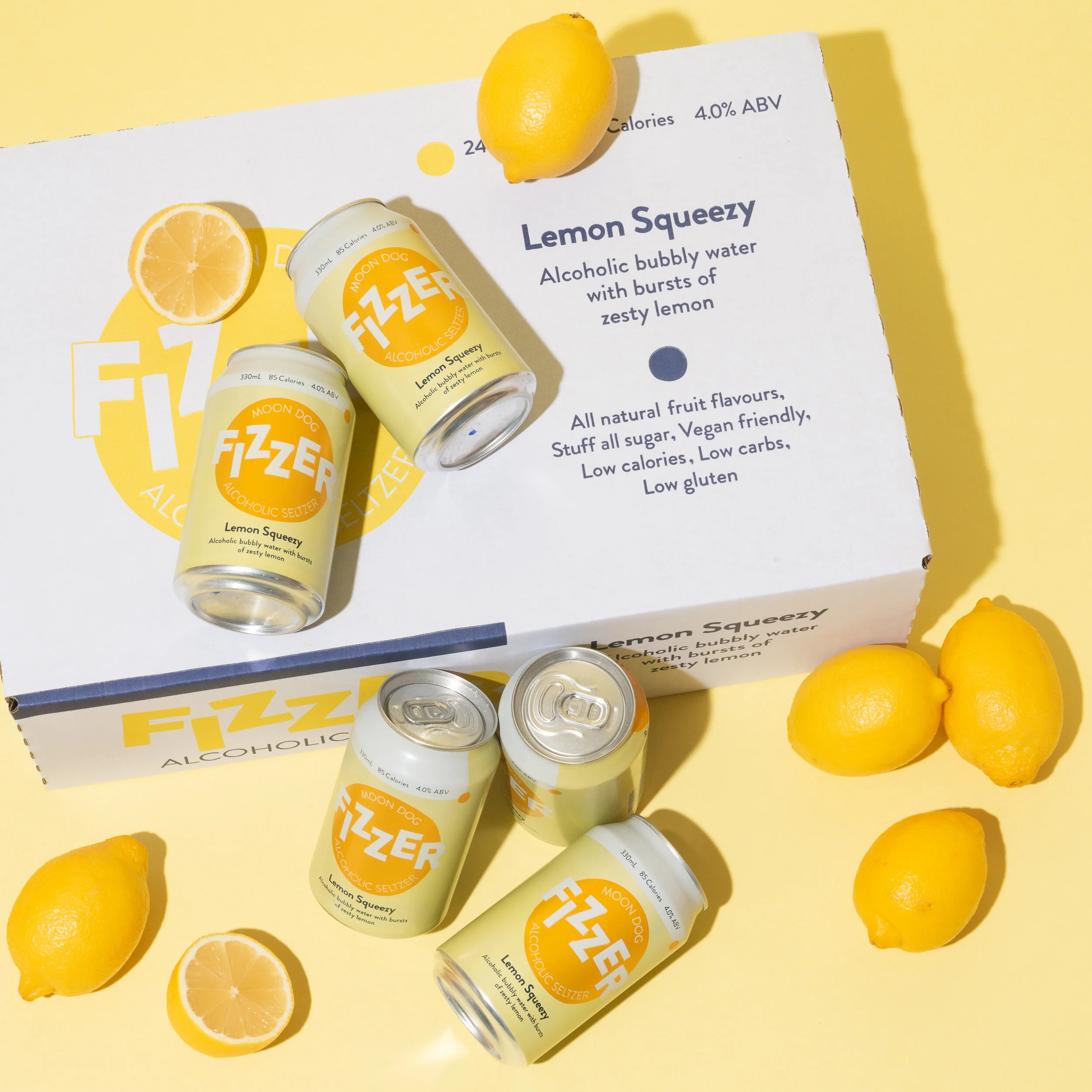 Moon Dog Fizzer Alcoholic Seltzer