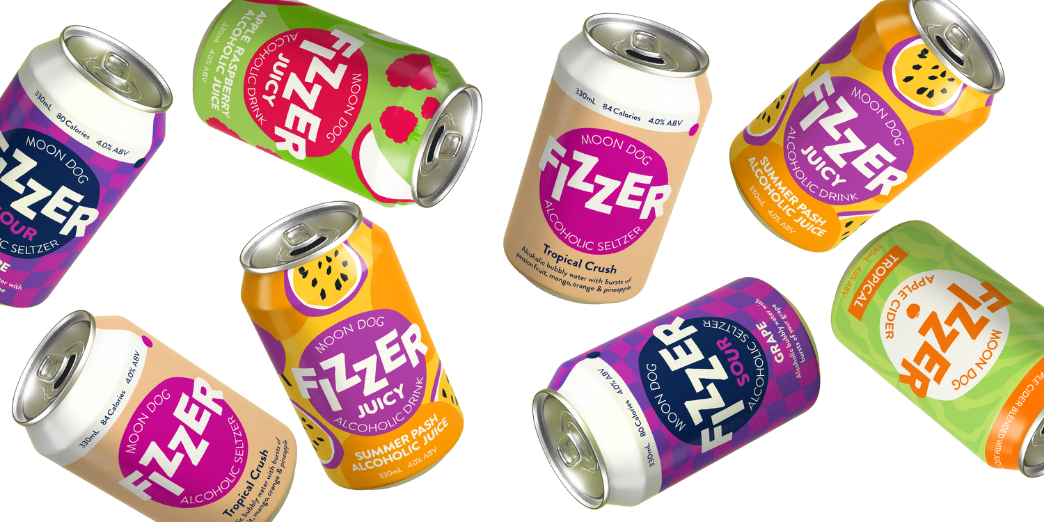 Moon Dog Fizzer Alcoholic Seltzer