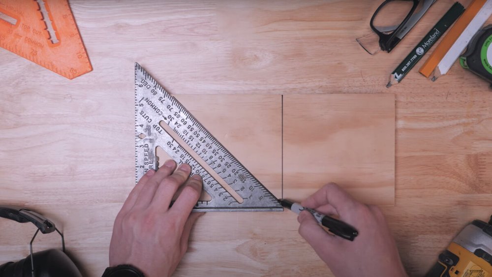 How to Use a Speed Square | The Basics — Woodbrew by Dylan Strachan