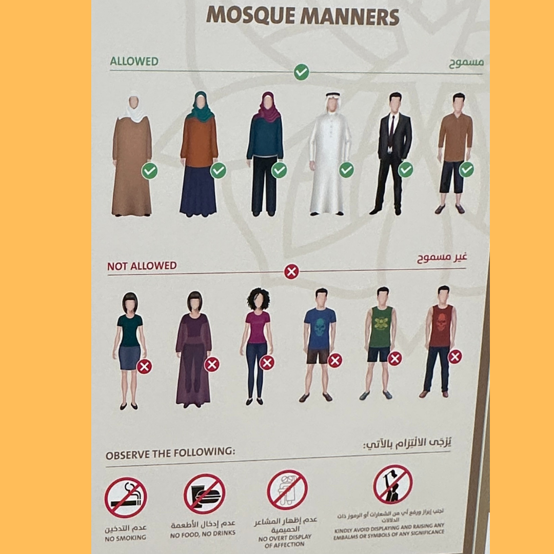 Dress Code for Mosques | Star-CaT