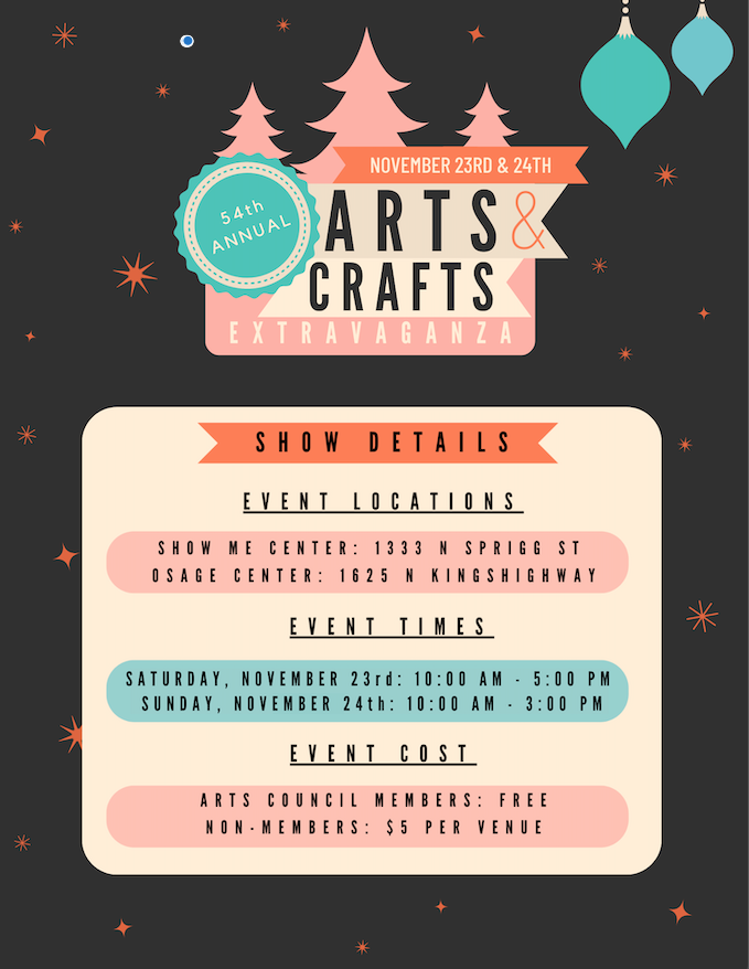Craft Fair Vendors — The Arts Council of Southeast Missouri