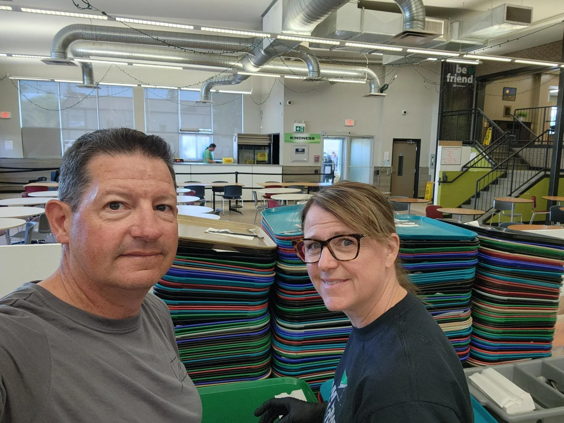 Preparing Meals at the Friendship Inn — Team Power Solutions
