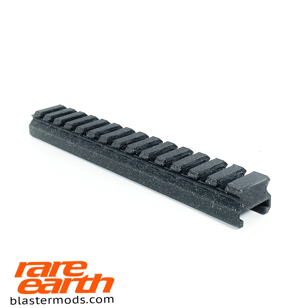 Hammershot Picatinny Rail — Rare Earth Blaster Mod Shop