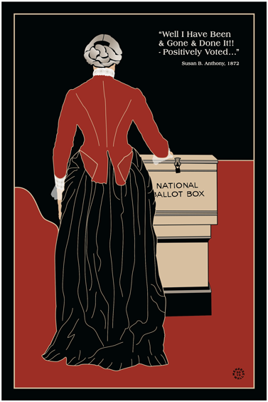 Women’s First Civil Rights Movement - Susan B. Anthony Votes — Meneese Wall