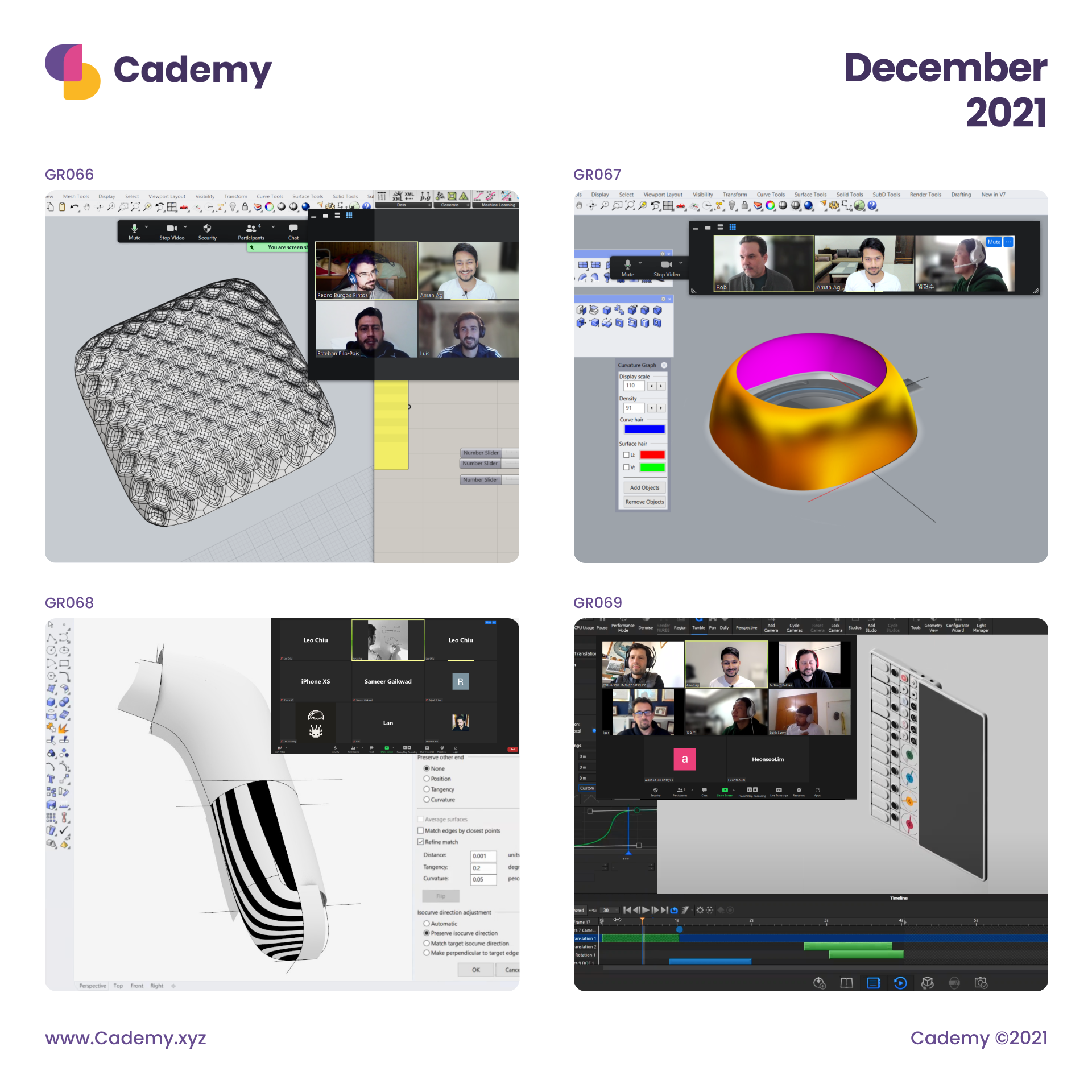 Past classes — Cademy