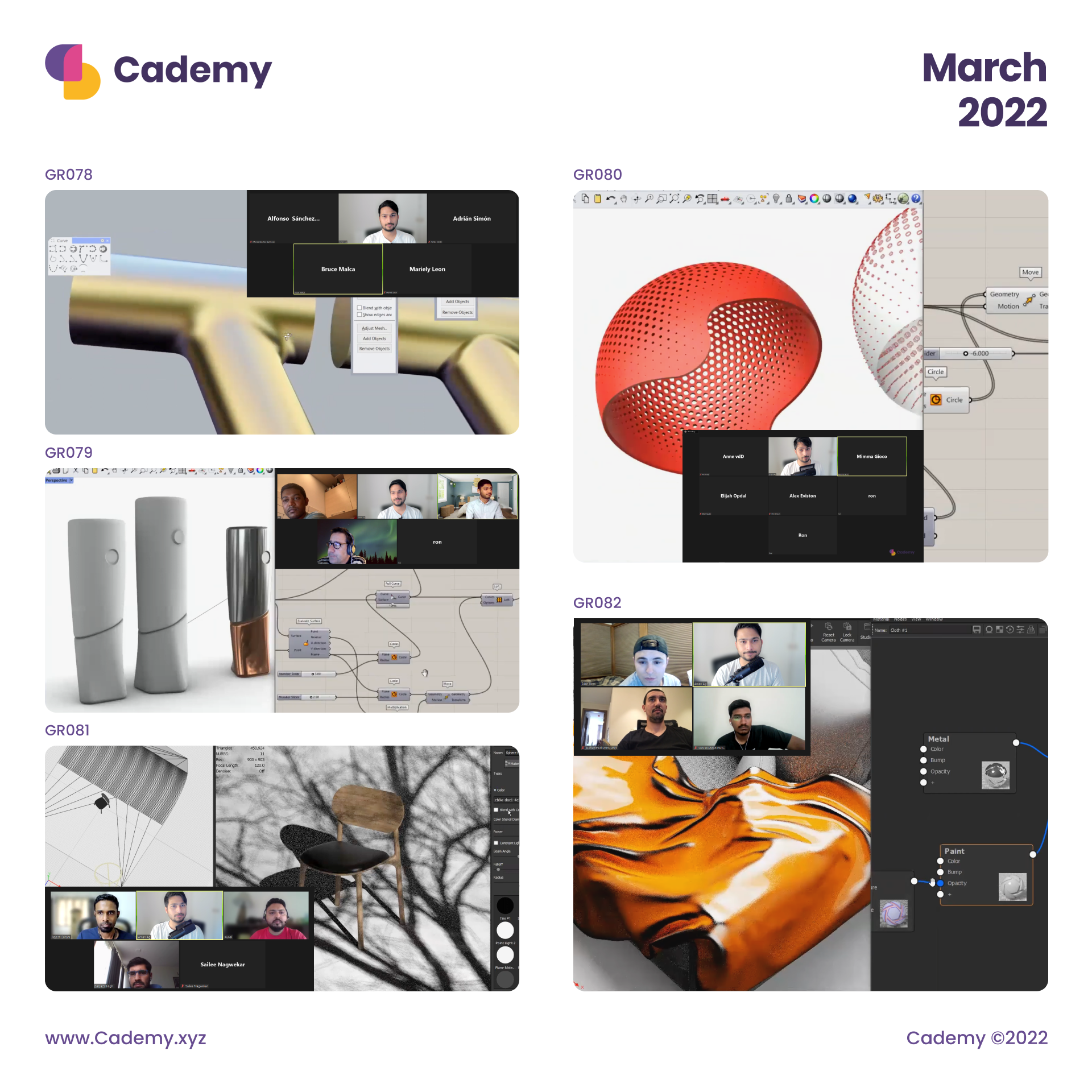 Past classes — Cademy