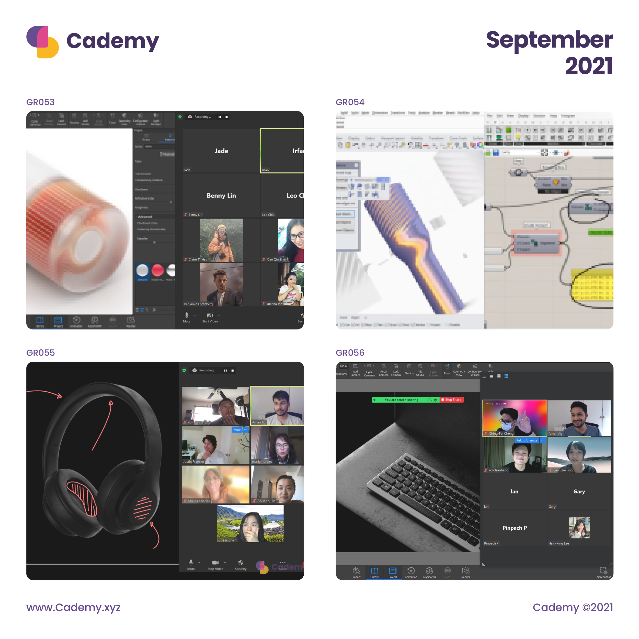 Past classes — Cademy