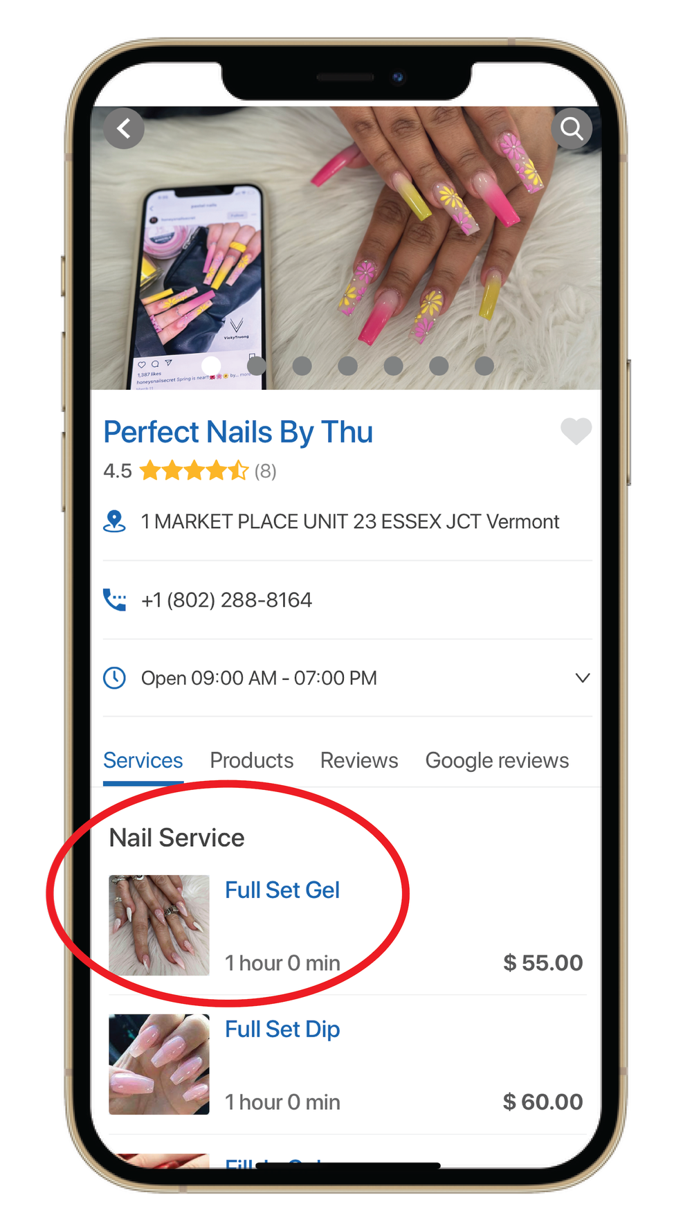 Contact Us | Perfect Nails By Thu | VT's Best Nail Salon