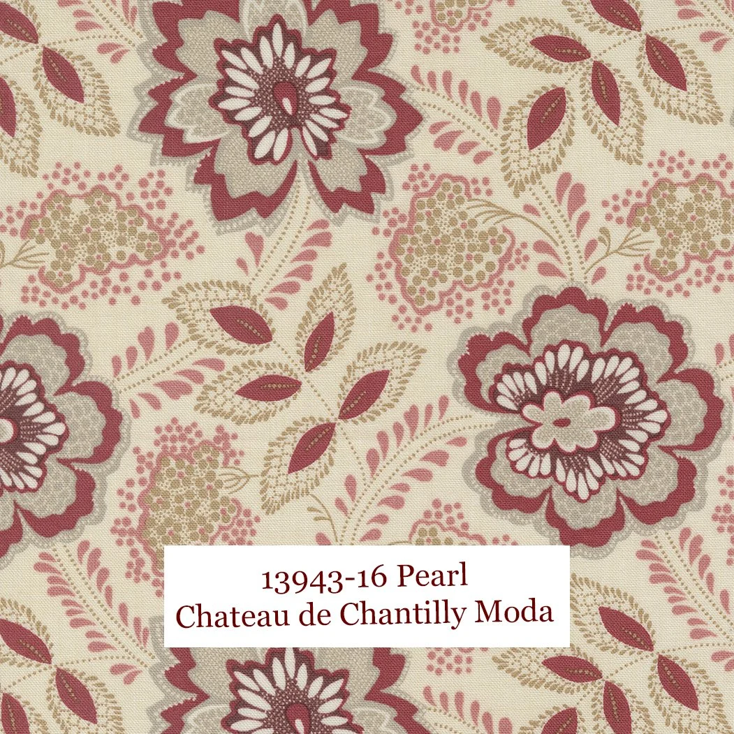 Chateau De Chantilly by French General for Moda — Redwork Plus/Scarlet ...