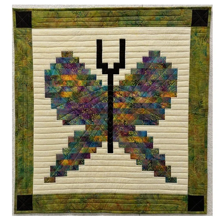Flutter Scrap Butterfly Quilt — J Michelle Watts Designs
