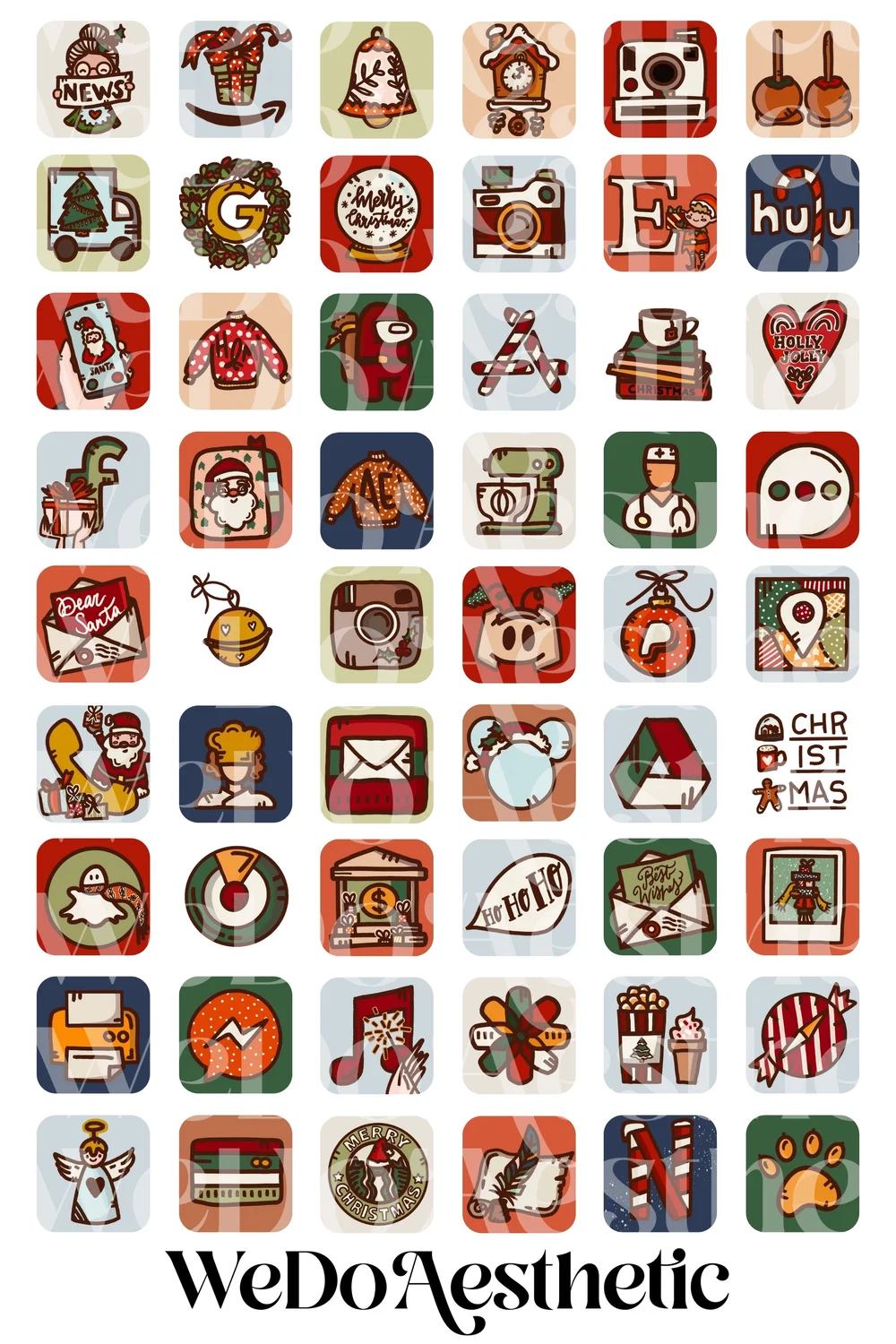 Christmas One Direction Icons