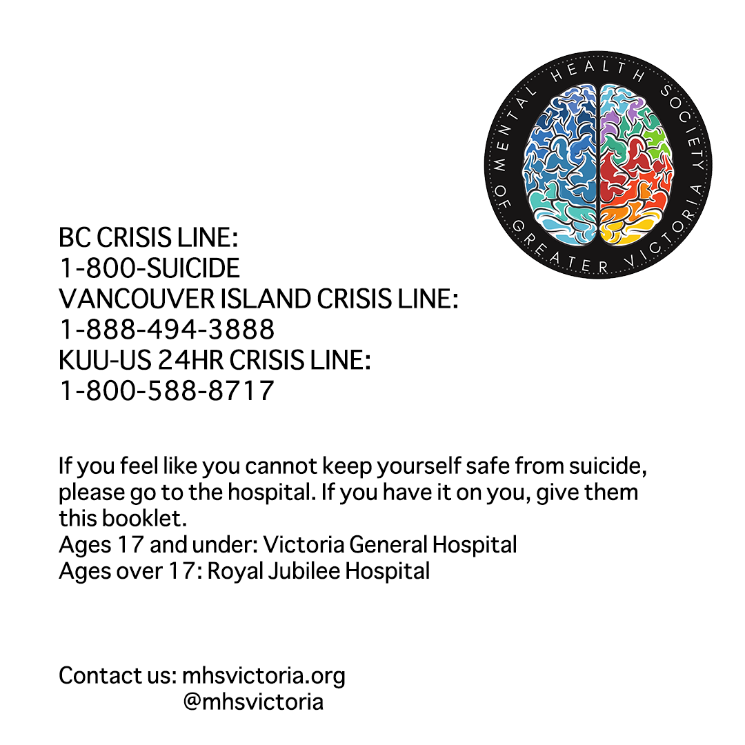 Crisis Plan — Mental Health Society of Greater Victoria