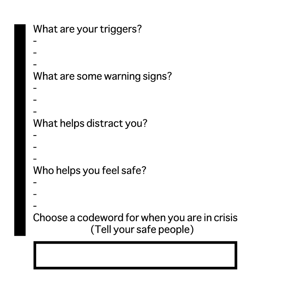 Crisis Plan — Mental Health Society of Greater Victoria