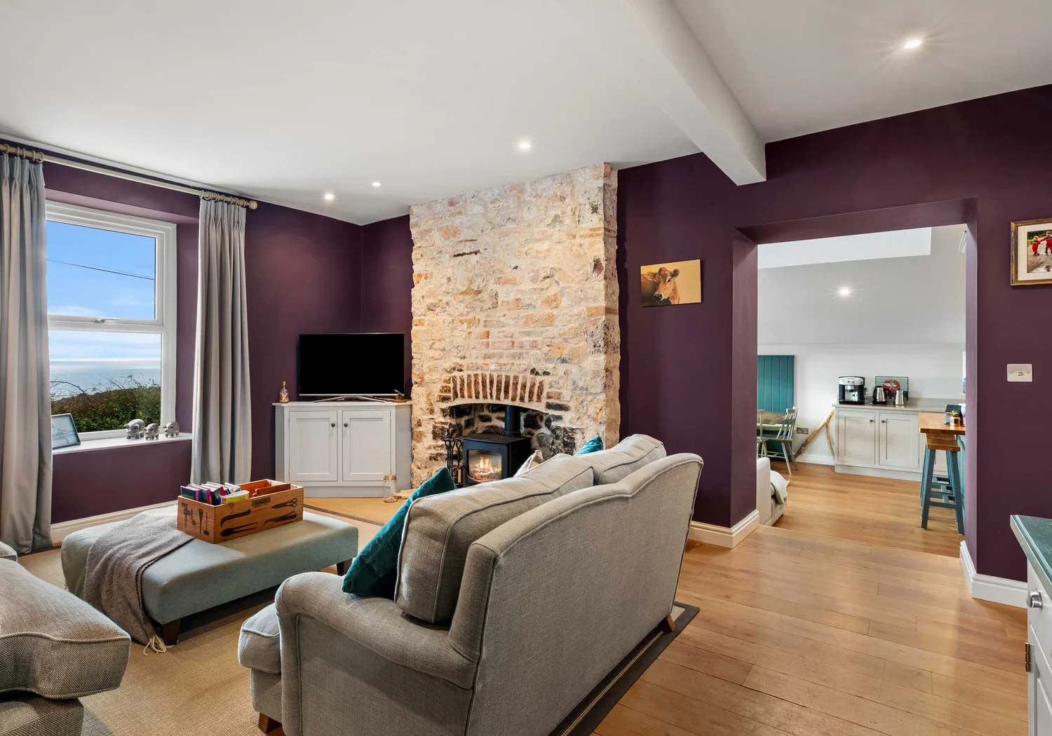 Channel View luxury holiday cottage, Gower — Bayview, Oxwich | Gower ...