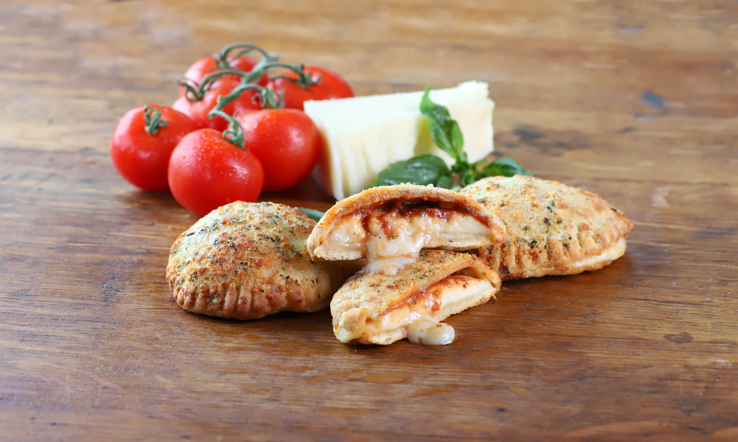 Mini Cheese & Sauce Pizza Calzones | S&F Foods, Inc.