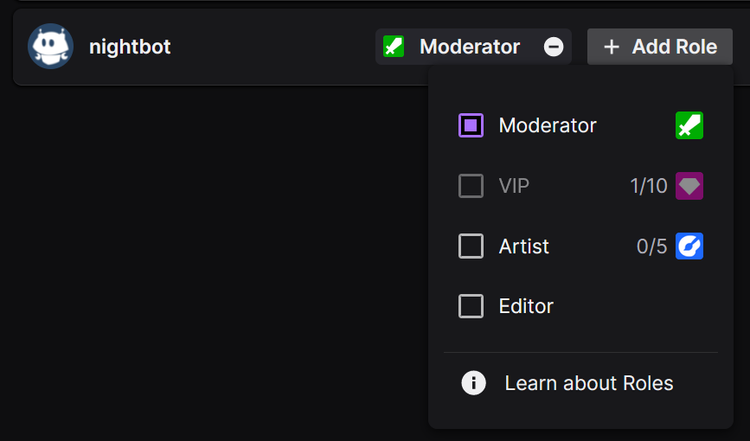 Roles and Attributions — FeefersCreepers Art and Commissions
