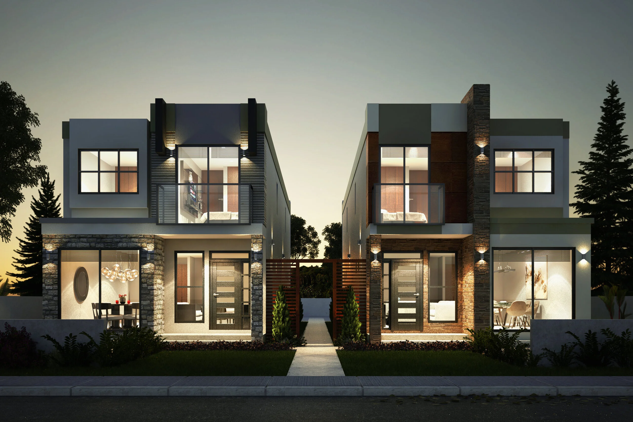 Duplex and Multi-Family Design Gallery — Giroux Design Group Inc.