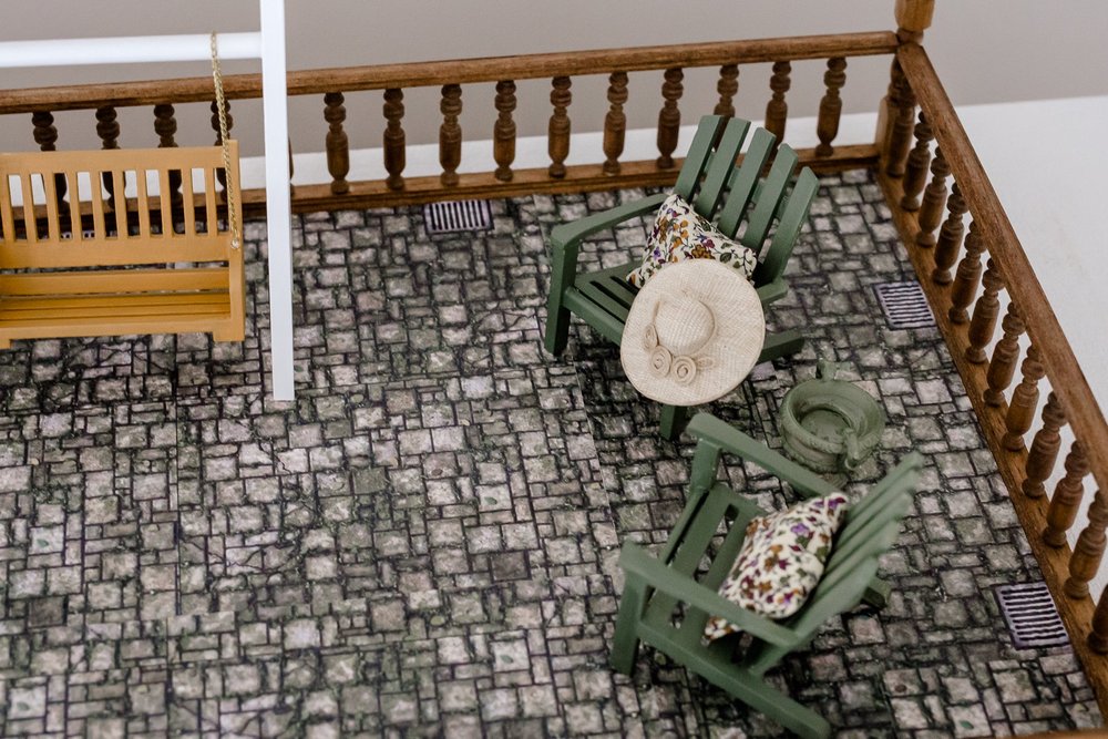 Mini Mundus Rooftop Patio — Velvet Rabbit Miniatures