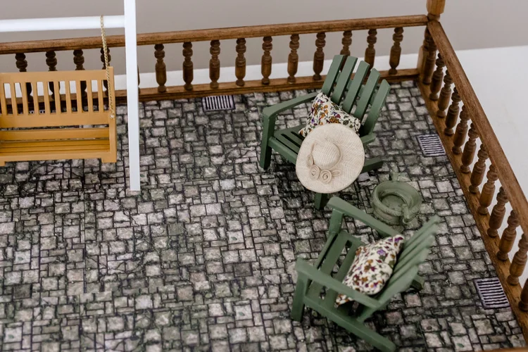 Mini Mundus Rooftop Patio — Velvet Rabbit Miniatures