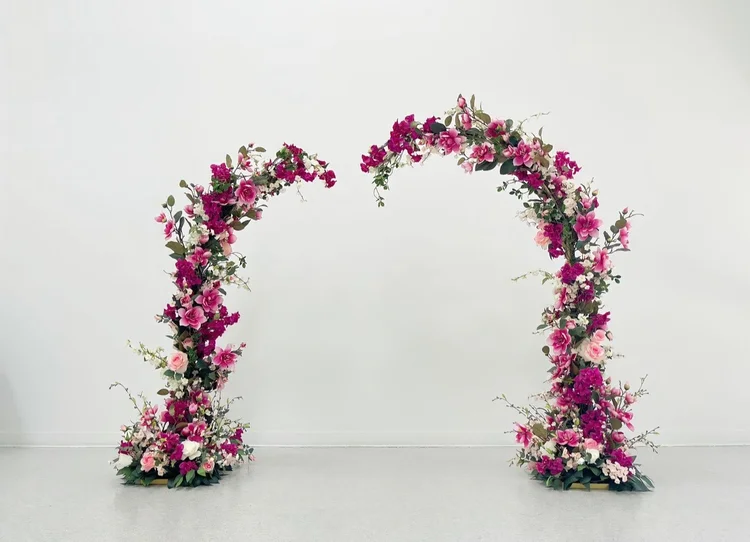 Bella Floral Pillars available to rent — Rent Your Moment - DFW Wedding ...