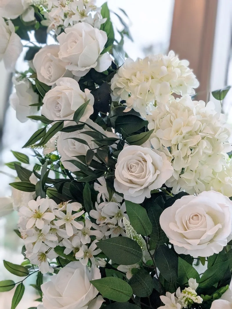 Bella Floral Pillars available to rent — Rent Your Moment - DFW Wedding ...