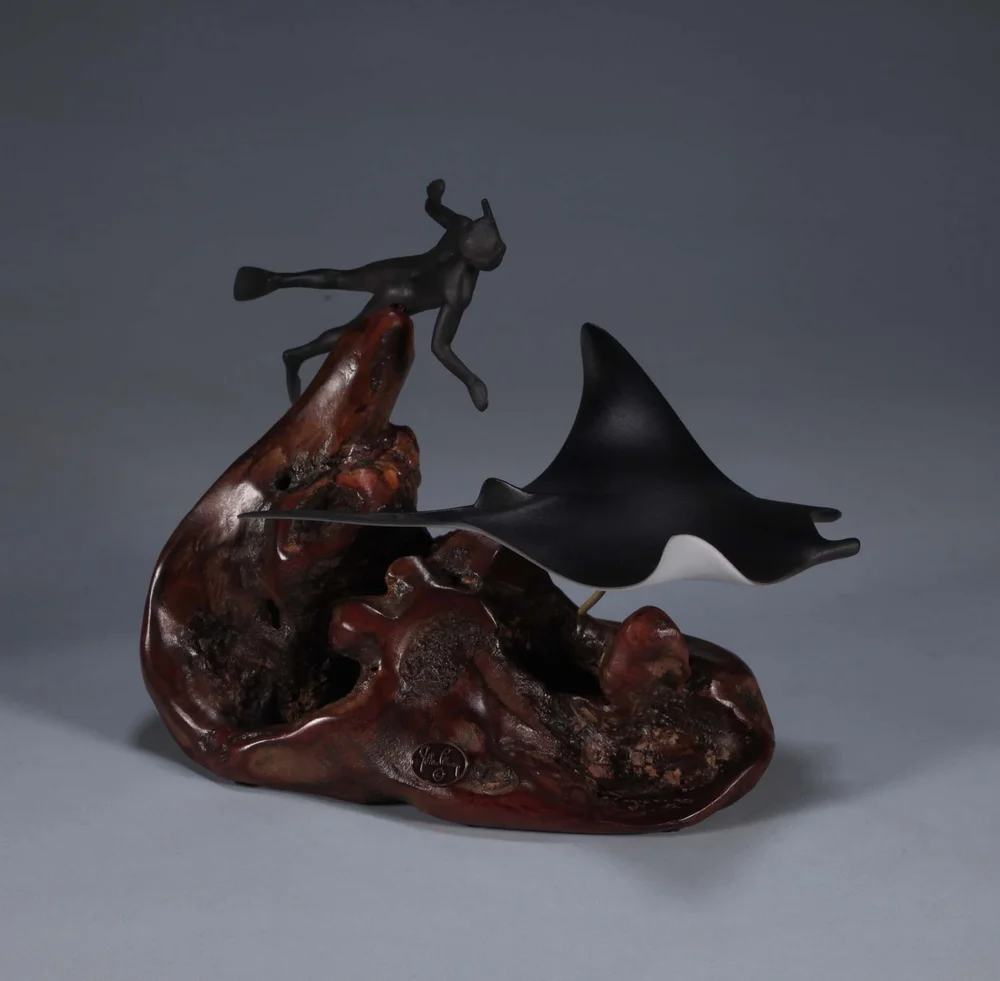 Man Ray Sculpture