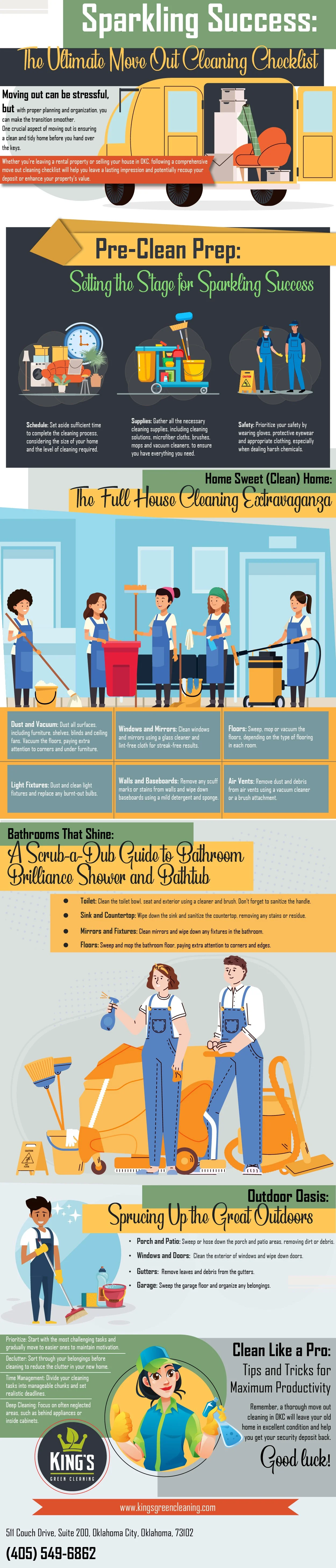 Sparkling Success: The Ultimate Move Out Cleaning Checklist