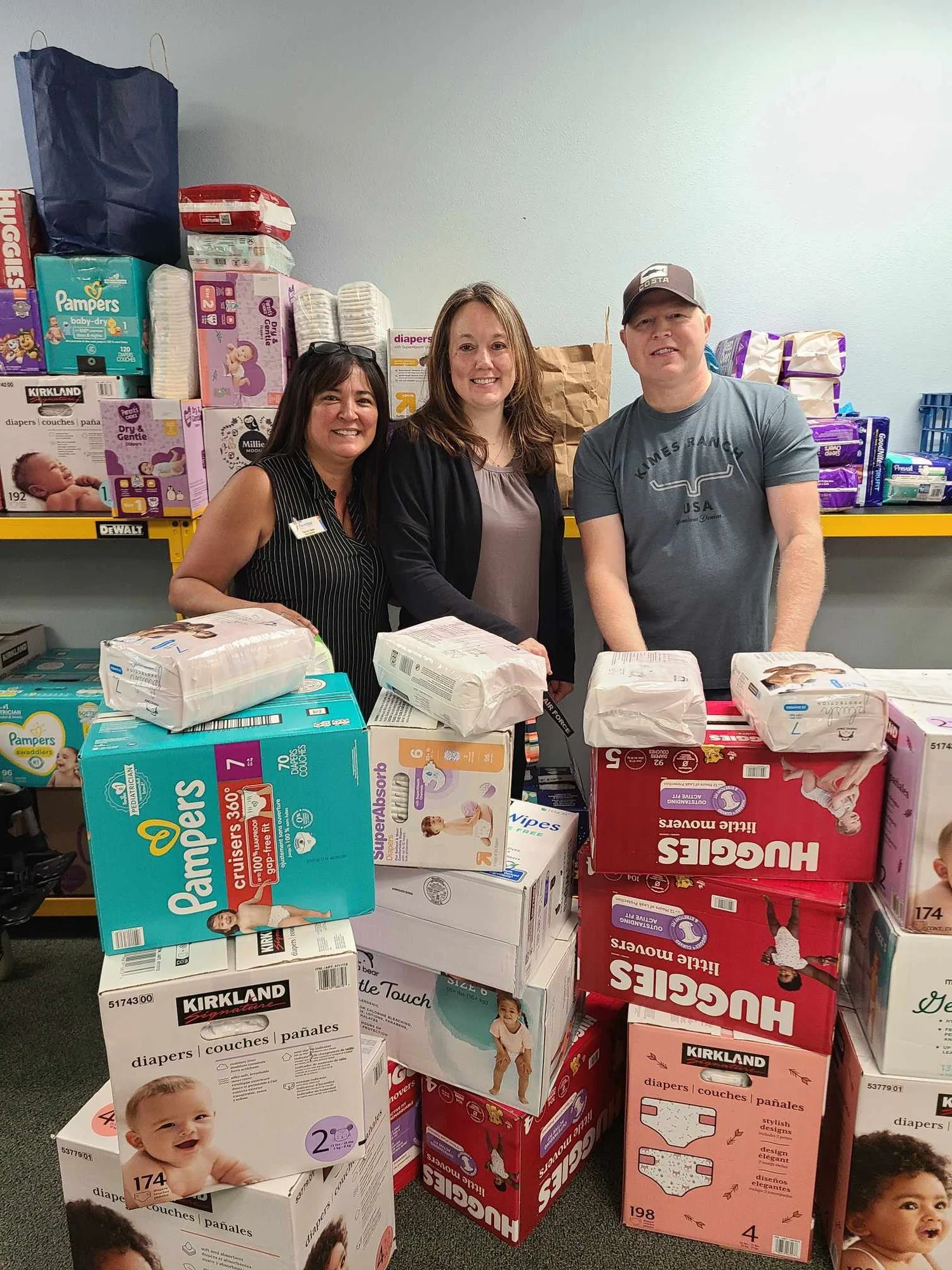 DIAPER DRIVES — Dry Tikes and Wet Wipes