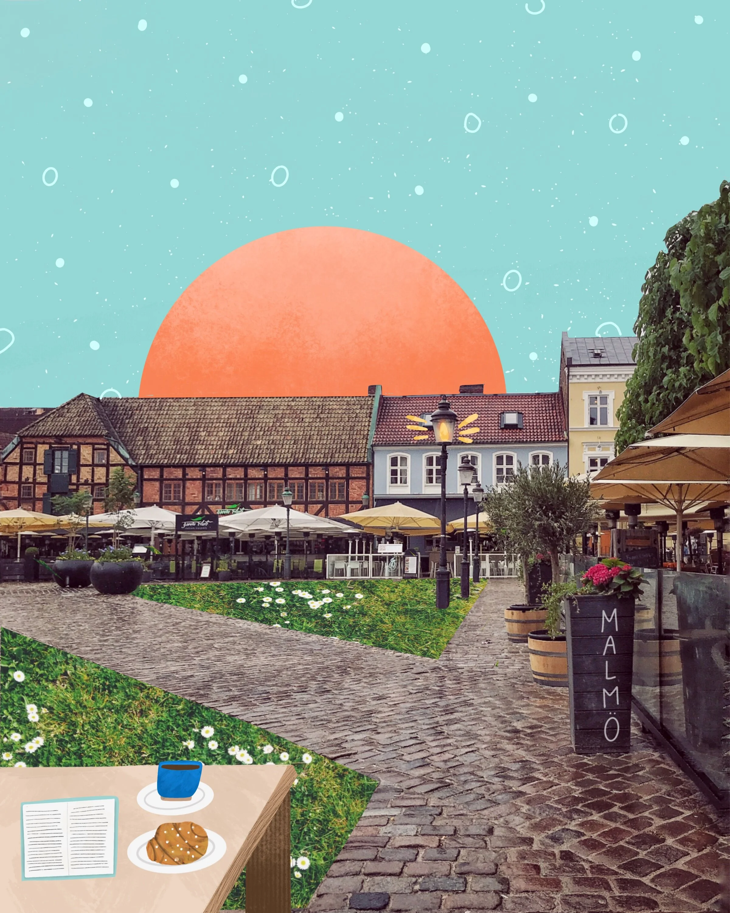 Travel Collages — Portice Studio