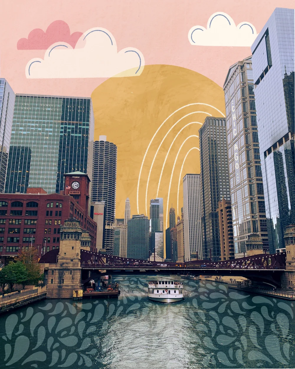 Travel Collages — Portice Studio