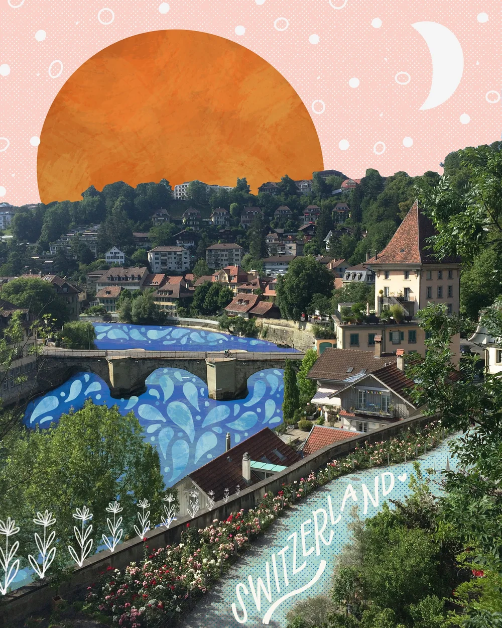 Travel Collages — Portice Studio