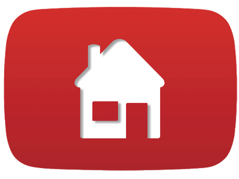 Home Button Icon Red