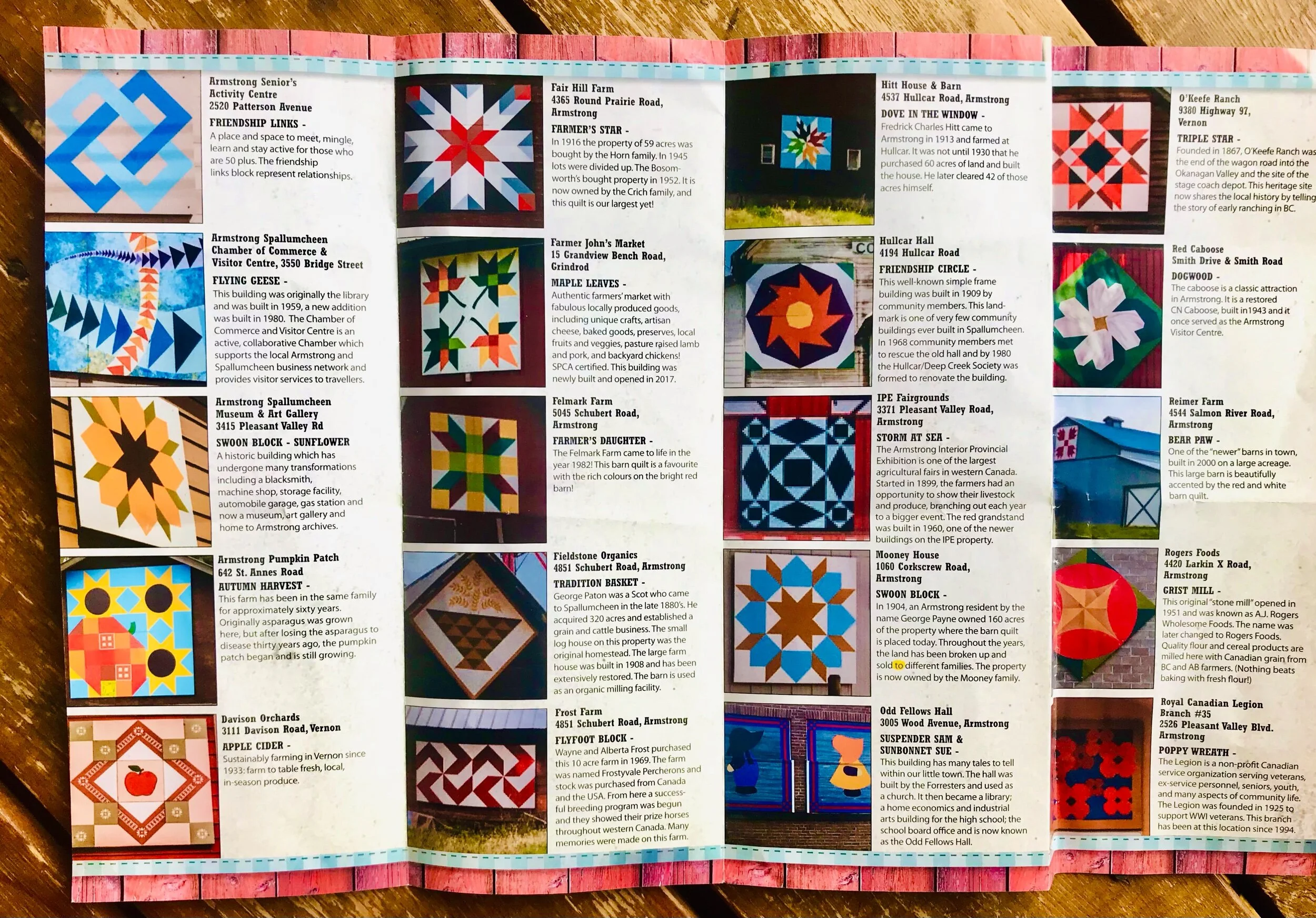 The Barn Quilt Trail | Armstrong & Spallumcheen — Shuswap Adventure Girl