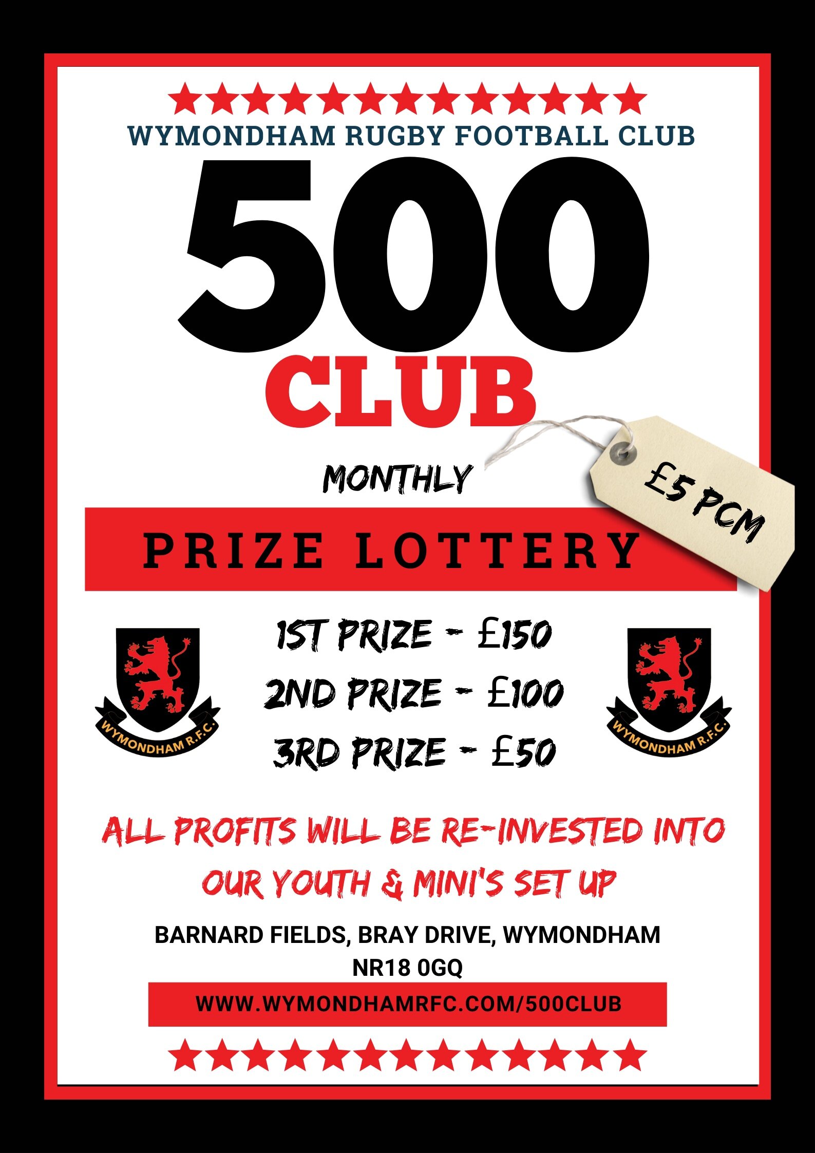 500 Club — Wymondham RFC