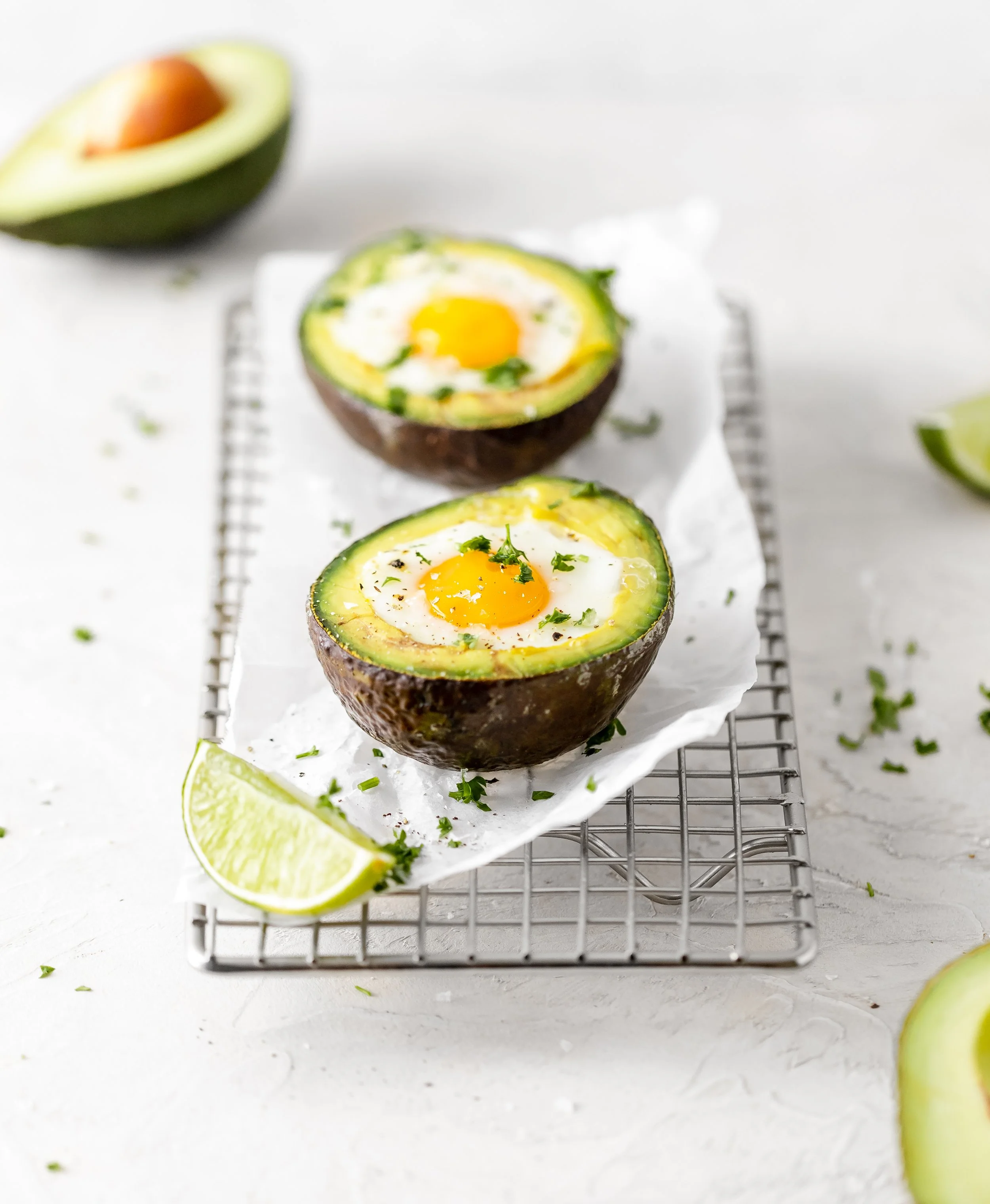 Baked Eggs in Avo — Natural Spoonfuls