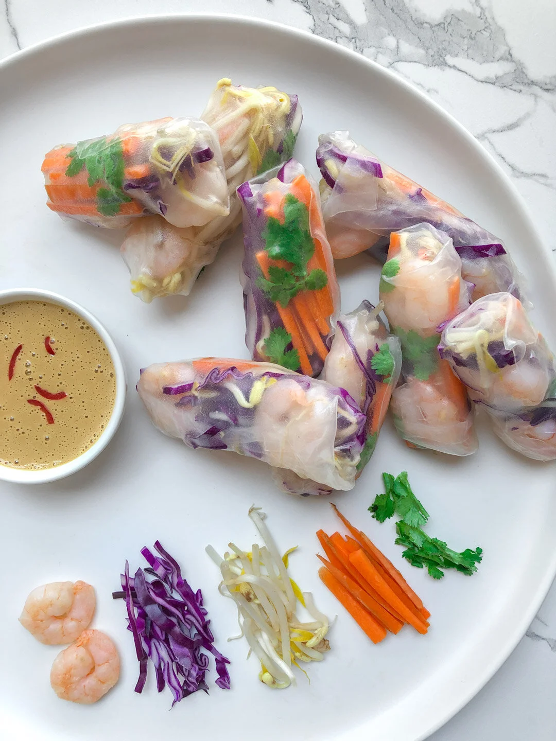 Prawn Rice Paper Rolls Natural Spoonfuls prawn-rice-paper-rolls-natural-spoonfuls