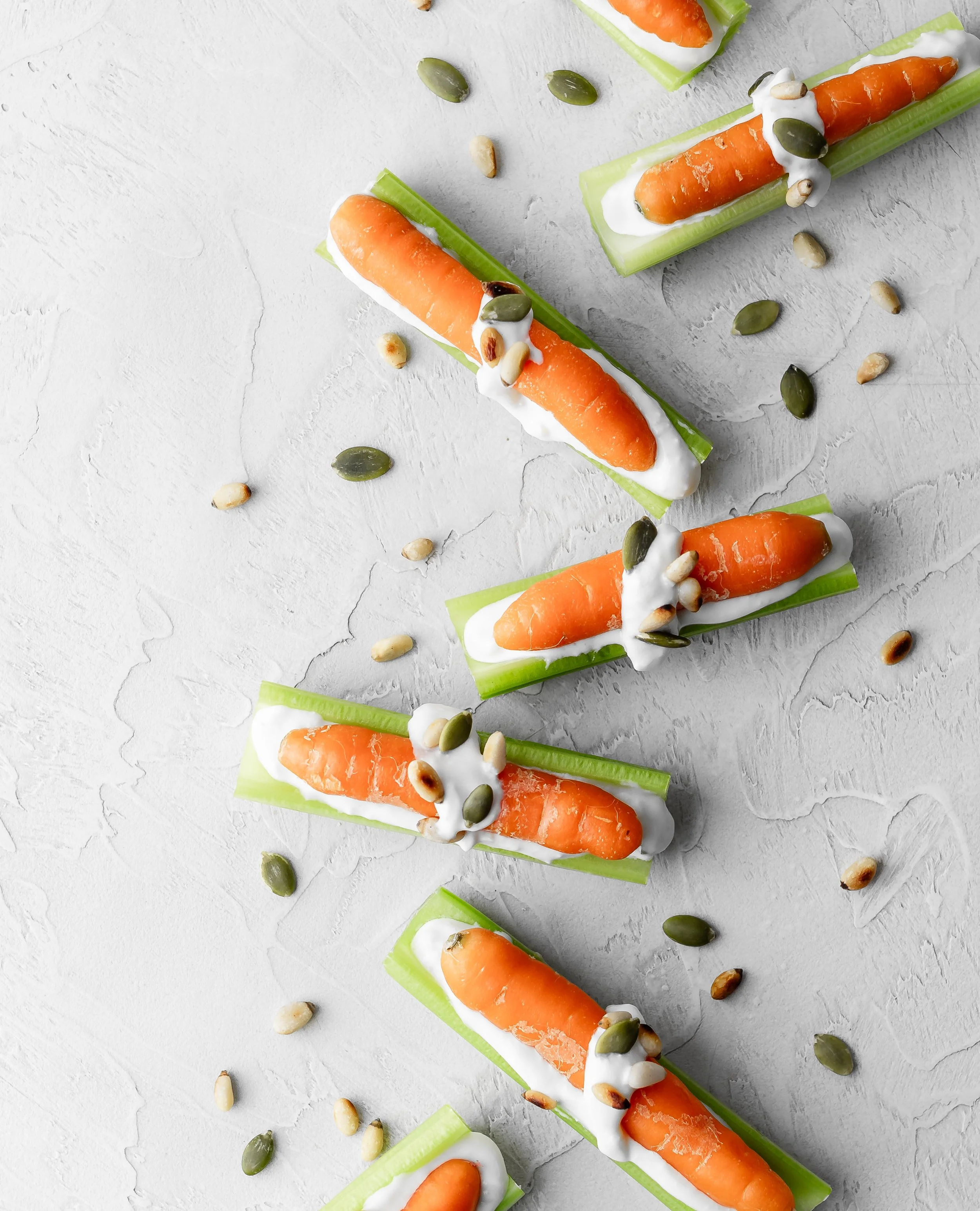 Carrot Celery Boats — Natural Spoonfuls