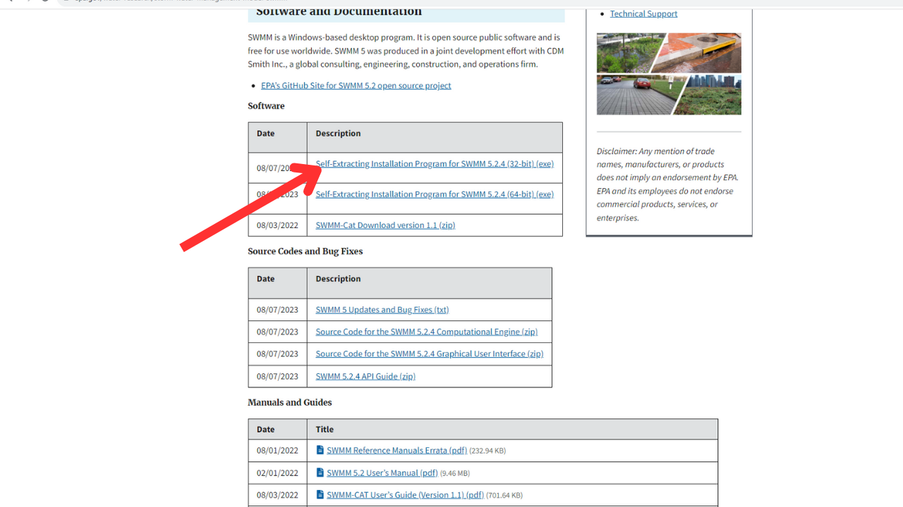 Download and Install EPA SWMM — Clear Creek Solutions