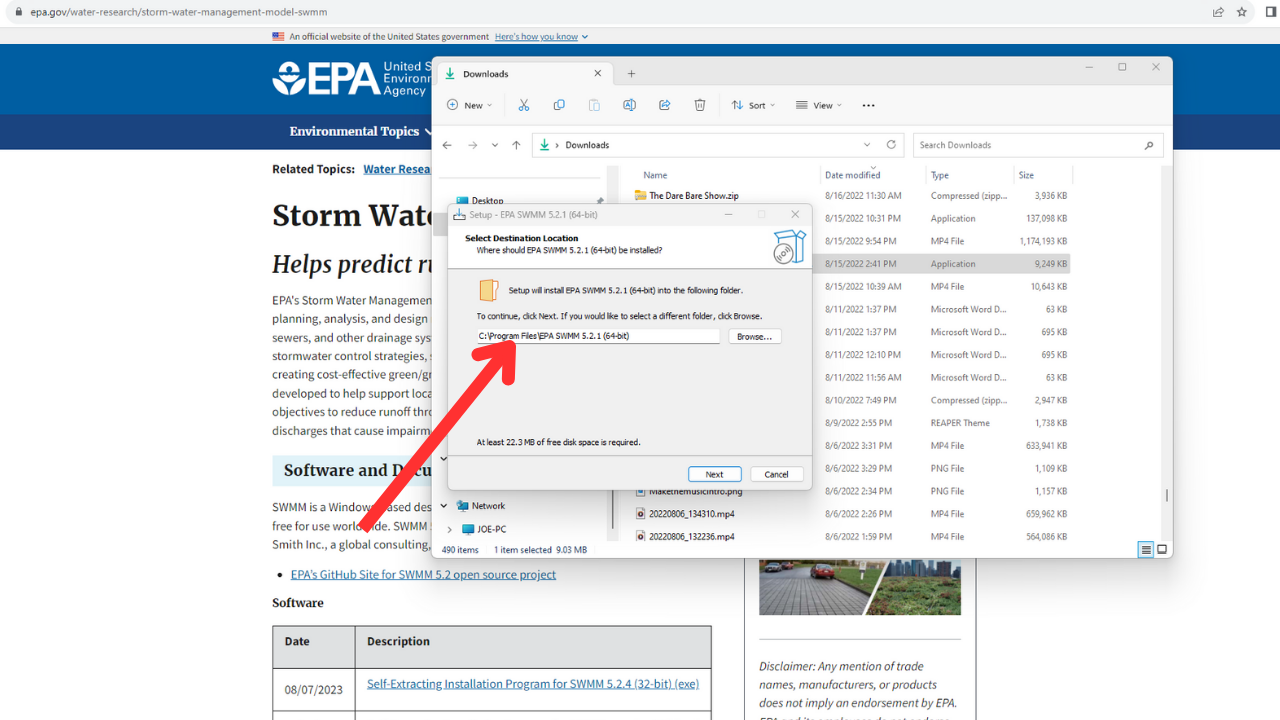 Download and Install EPA SWMM — Clear Creek Solutions