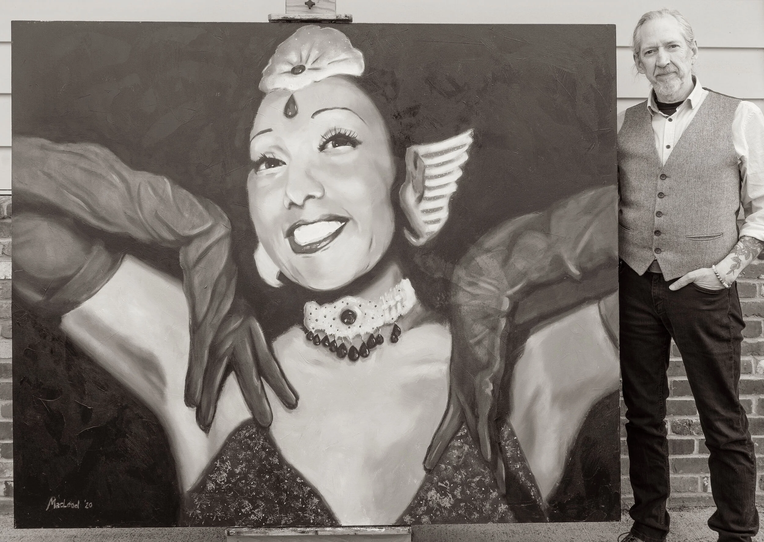 Josephine Baker — Ainslie MacLeod Art