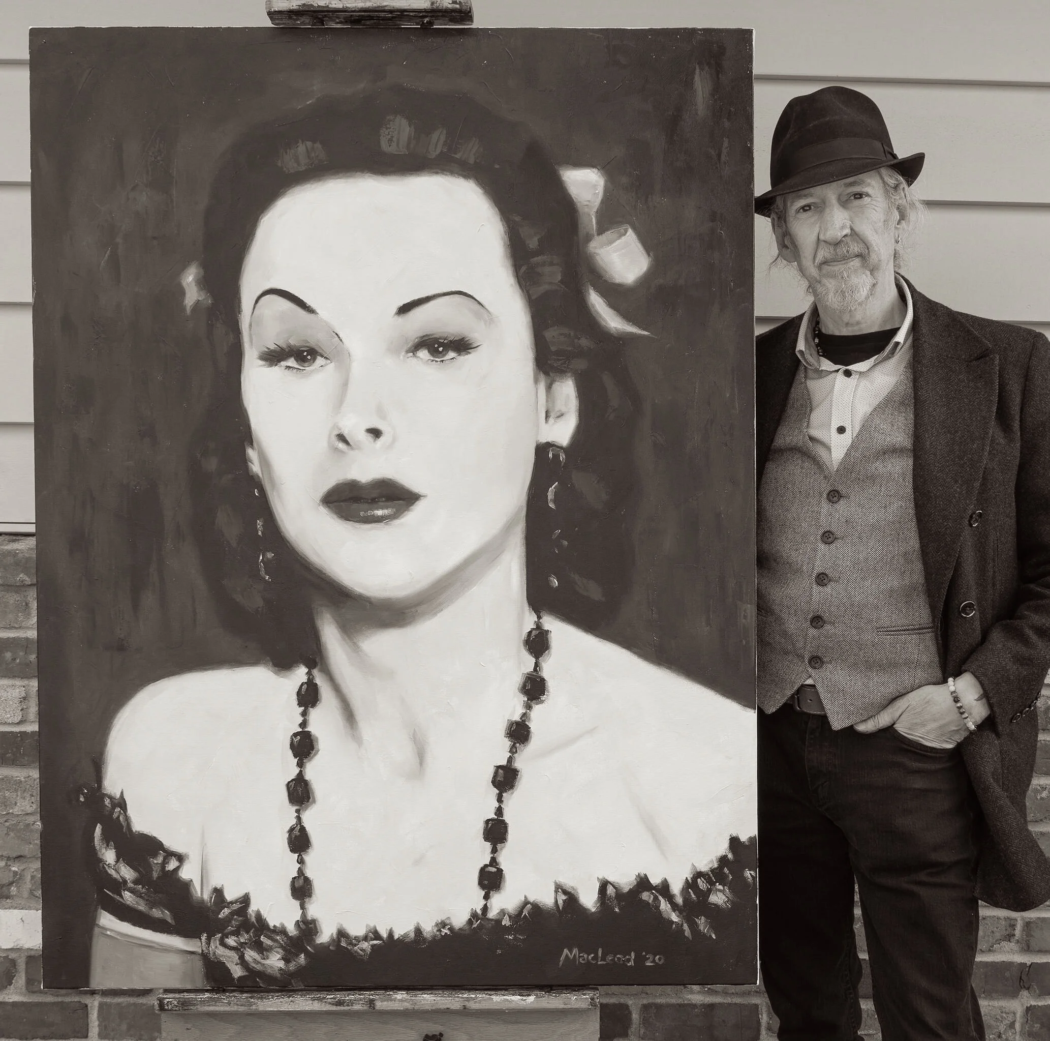 Hedy Lamarr — Ainslie MacLeod Art