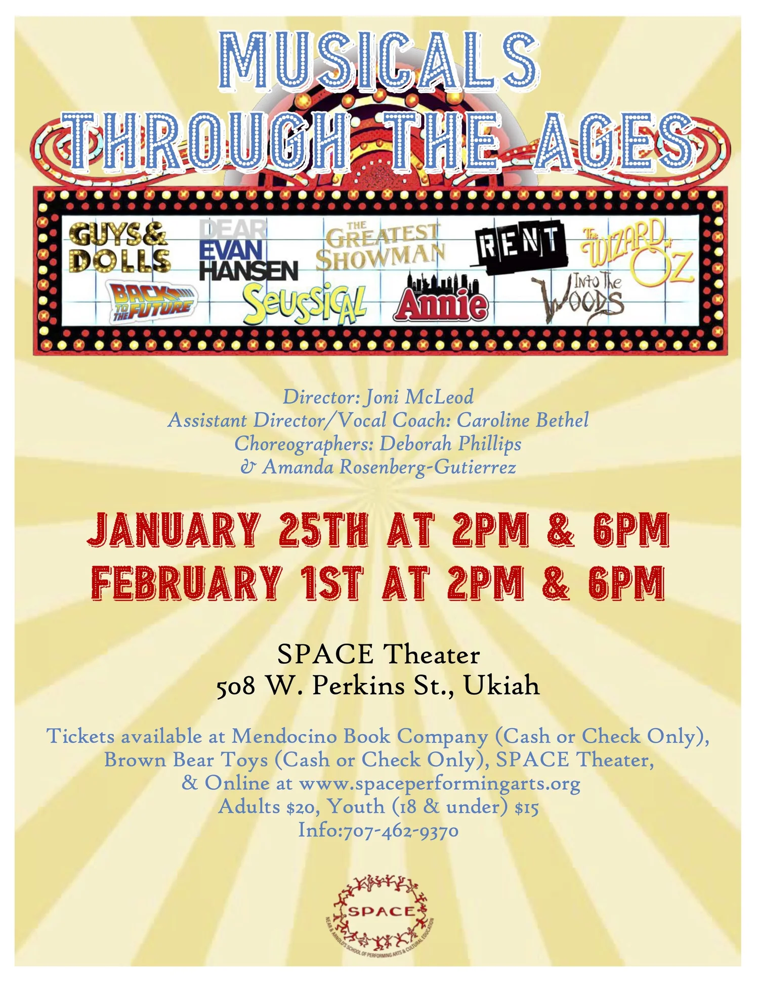 Musical Through The Ages — School of Performing Arts & Cultural Education