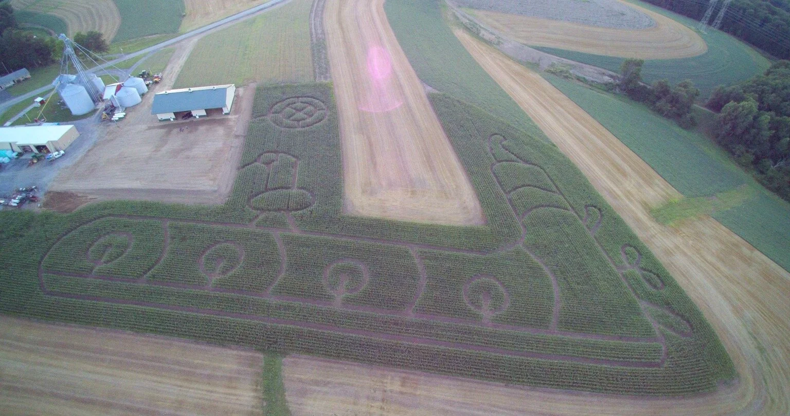Past Corn Mazes — Hite Farms Corn Maze
